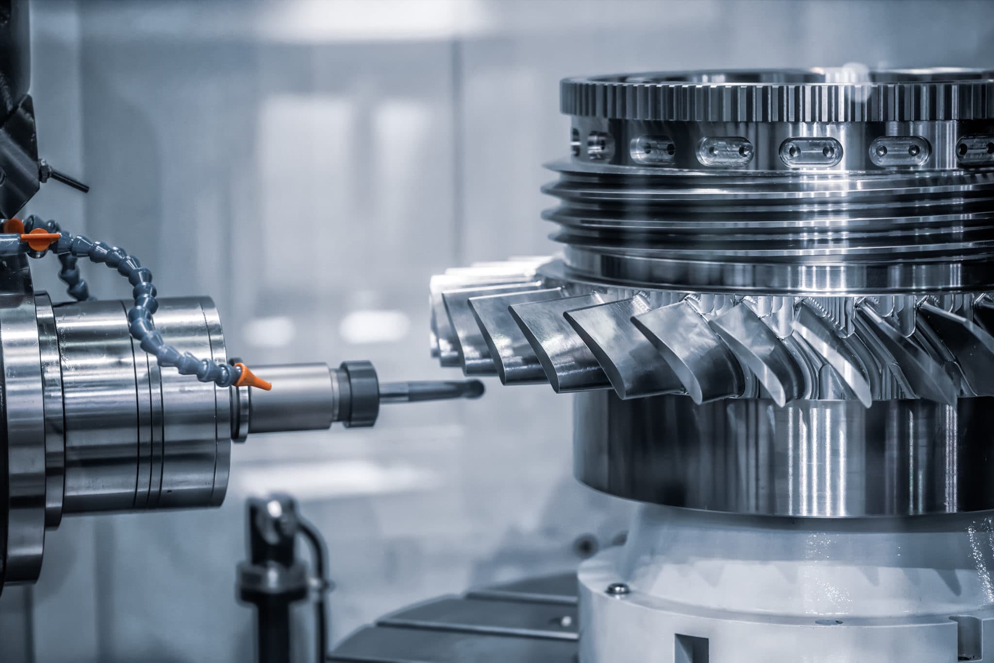 Metalworking CNC milling machine. - Test Devices by SCHENCK